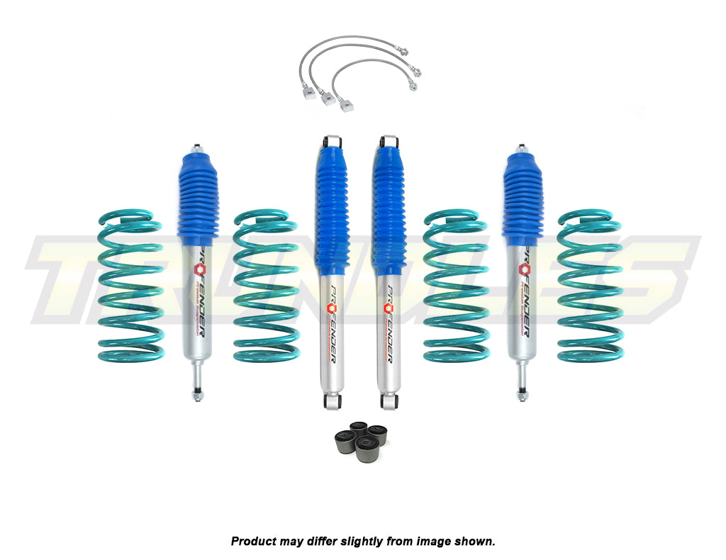 Profender 75mm Gas Lift Kit to suit Nissan Patrol Y61 SWB 1997-2023 (P