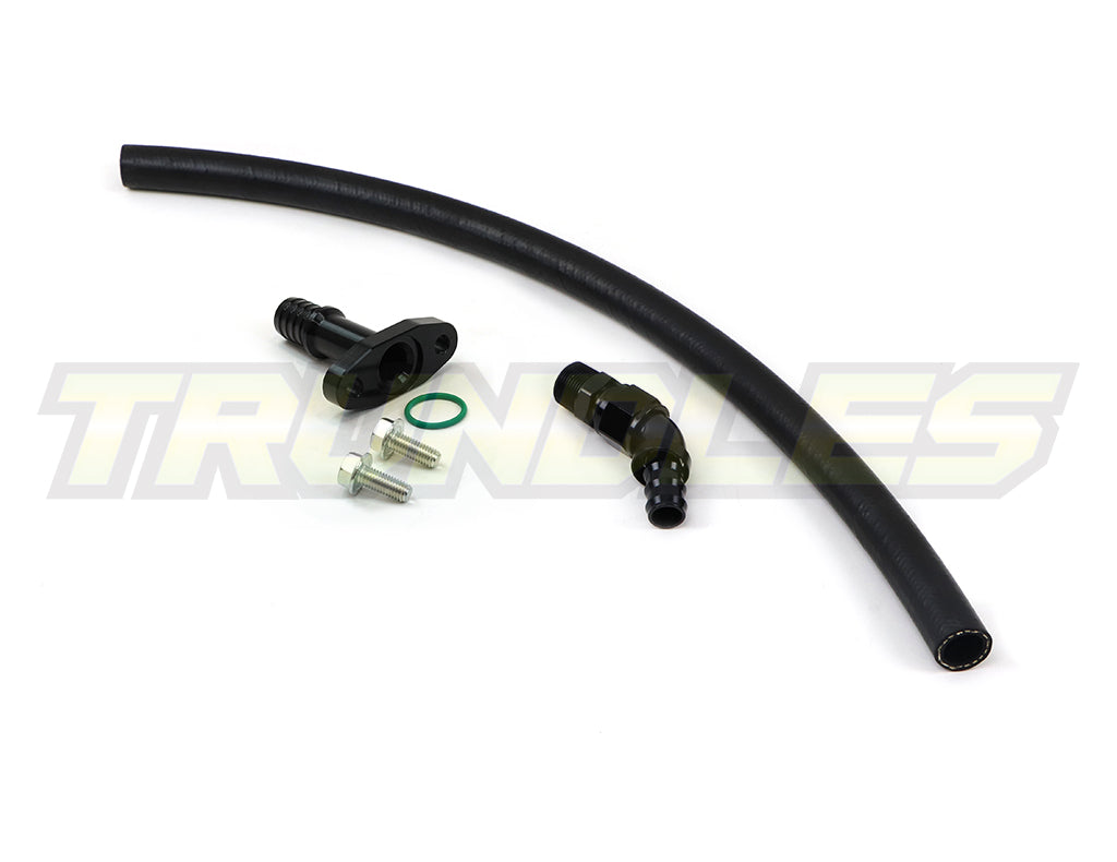 Trundles Oil Drain Kit to suit Nissan TD42 Black Top Engines