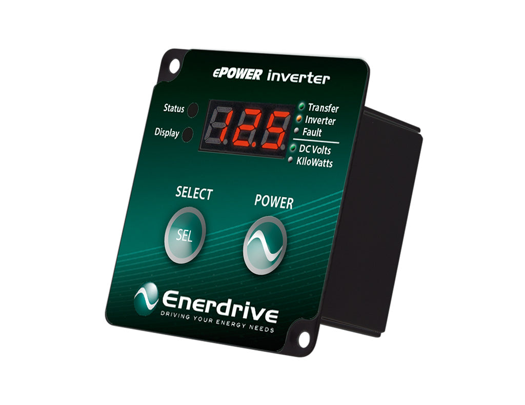 Enerdrive ePOWER 12V 2600W True Sine Wave Inverter with AC Transfer Sw